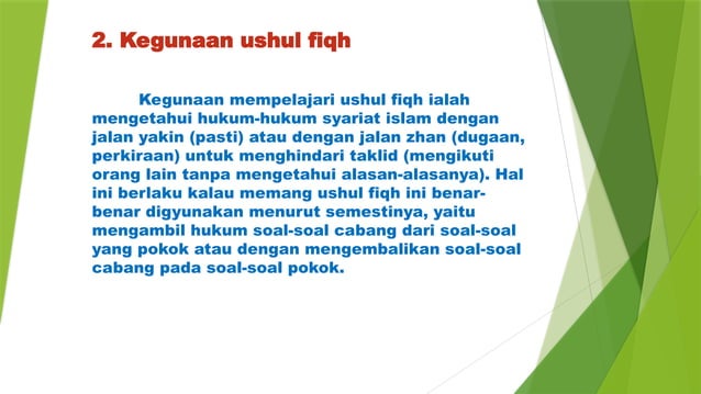 PPT_USHUL_FIQH_pptx_tentang ushul fiqih dan ruang lingkupnya | PPTX