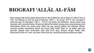 PPT USHUL FIQIH MAQASID SYARIAH ALLAL AL_FASI | PPTX
