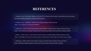 PPT Using Gamma on Smart Notice Board 1.pptx | Internet of Things ...