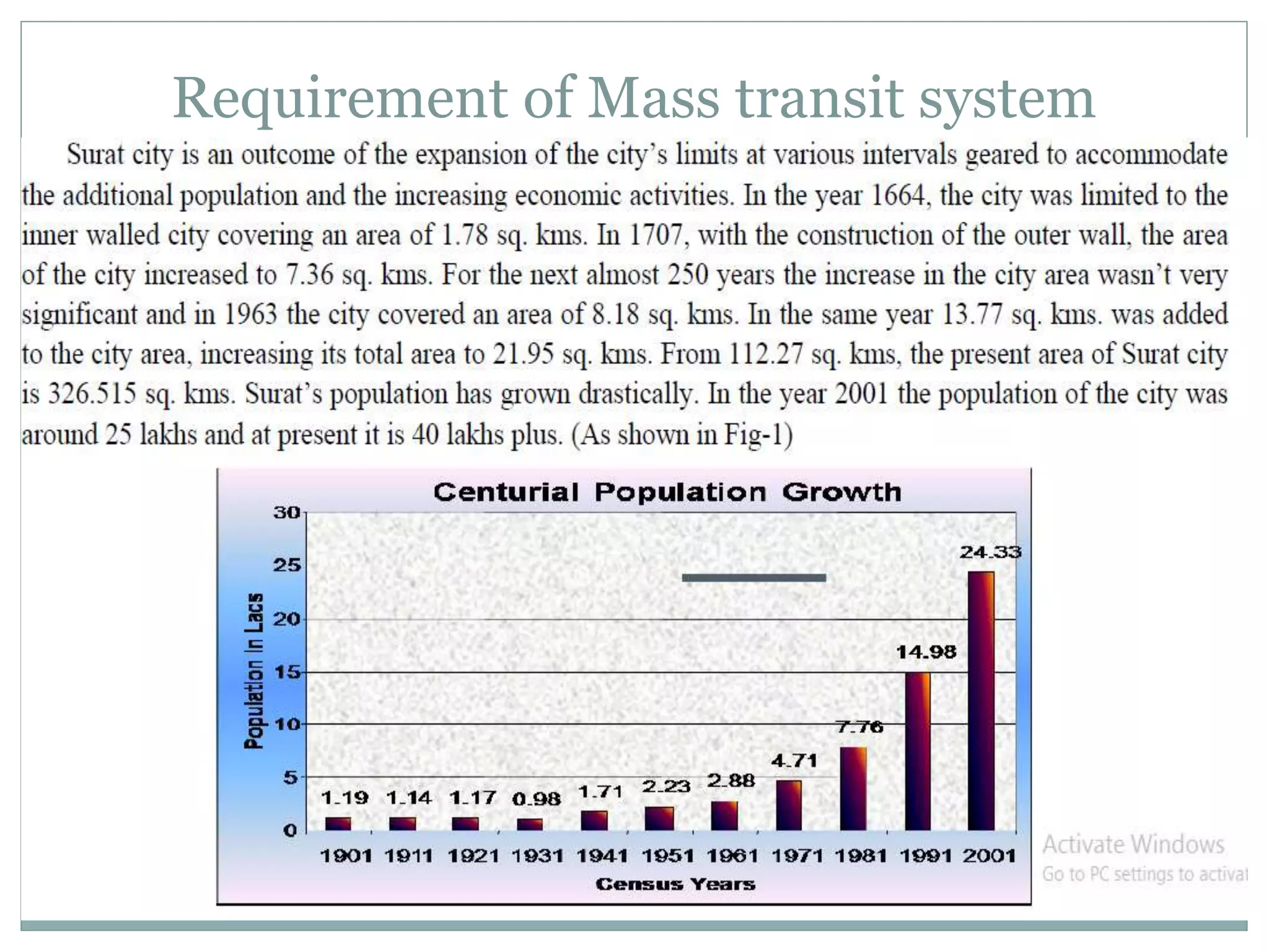 Urban Transportation system - mass transit system | PPTX