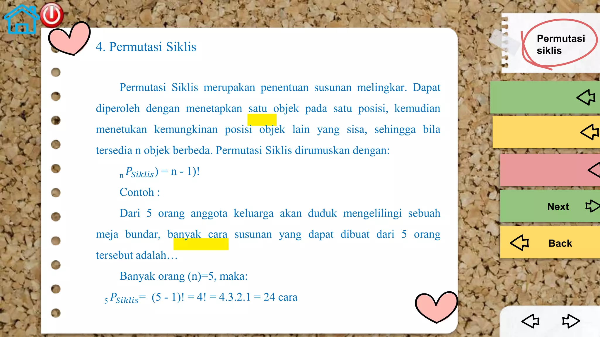 Permutasi dan Kombinasi | PPTX