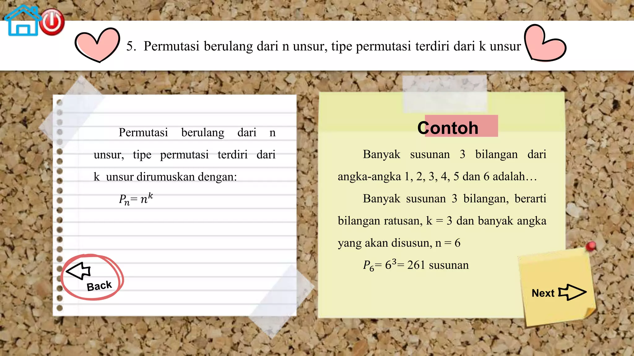 Permutasi dan Kombinasi | PPTX