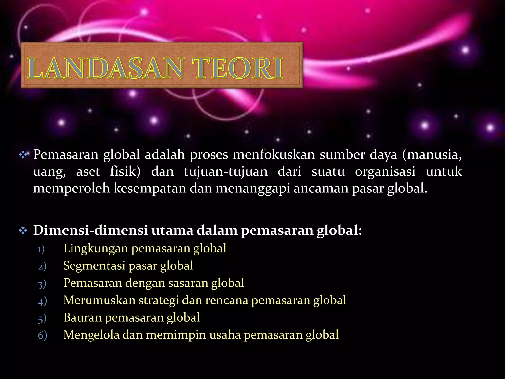 Ppt uts pemasaran global | PPTX