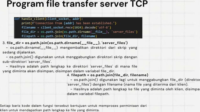 Ppt Uts Pemograman Jaringan Thomas And Claudiopptx