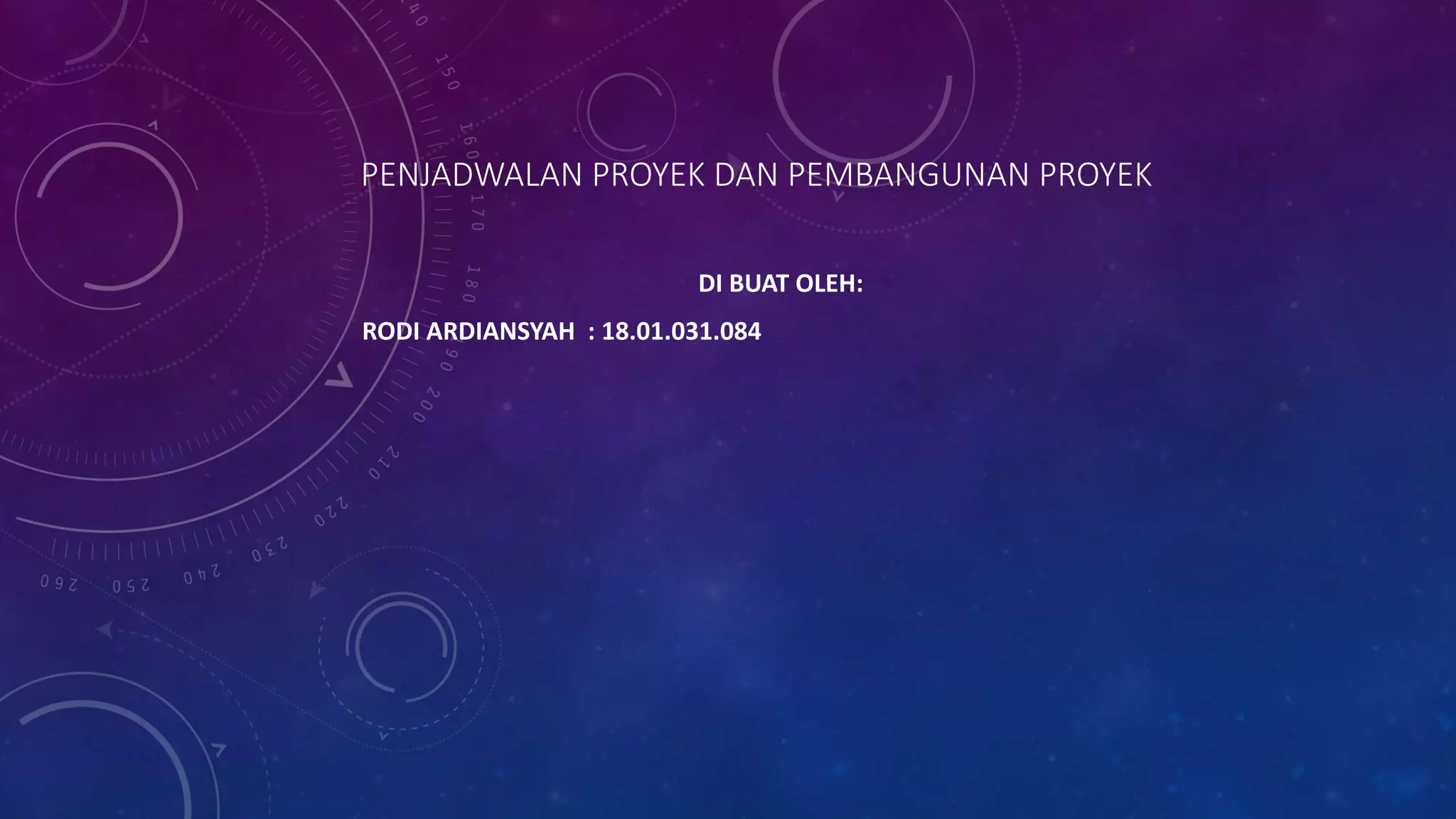 Ppt uts rodi ardiansyah | PPTX