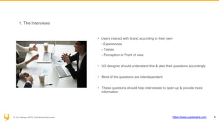 UX research methods practiced by design leaders | PPT