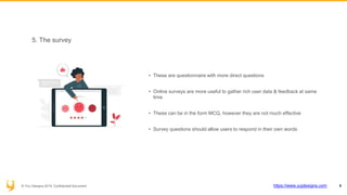 UX research methods practiced by design leaders | PPT