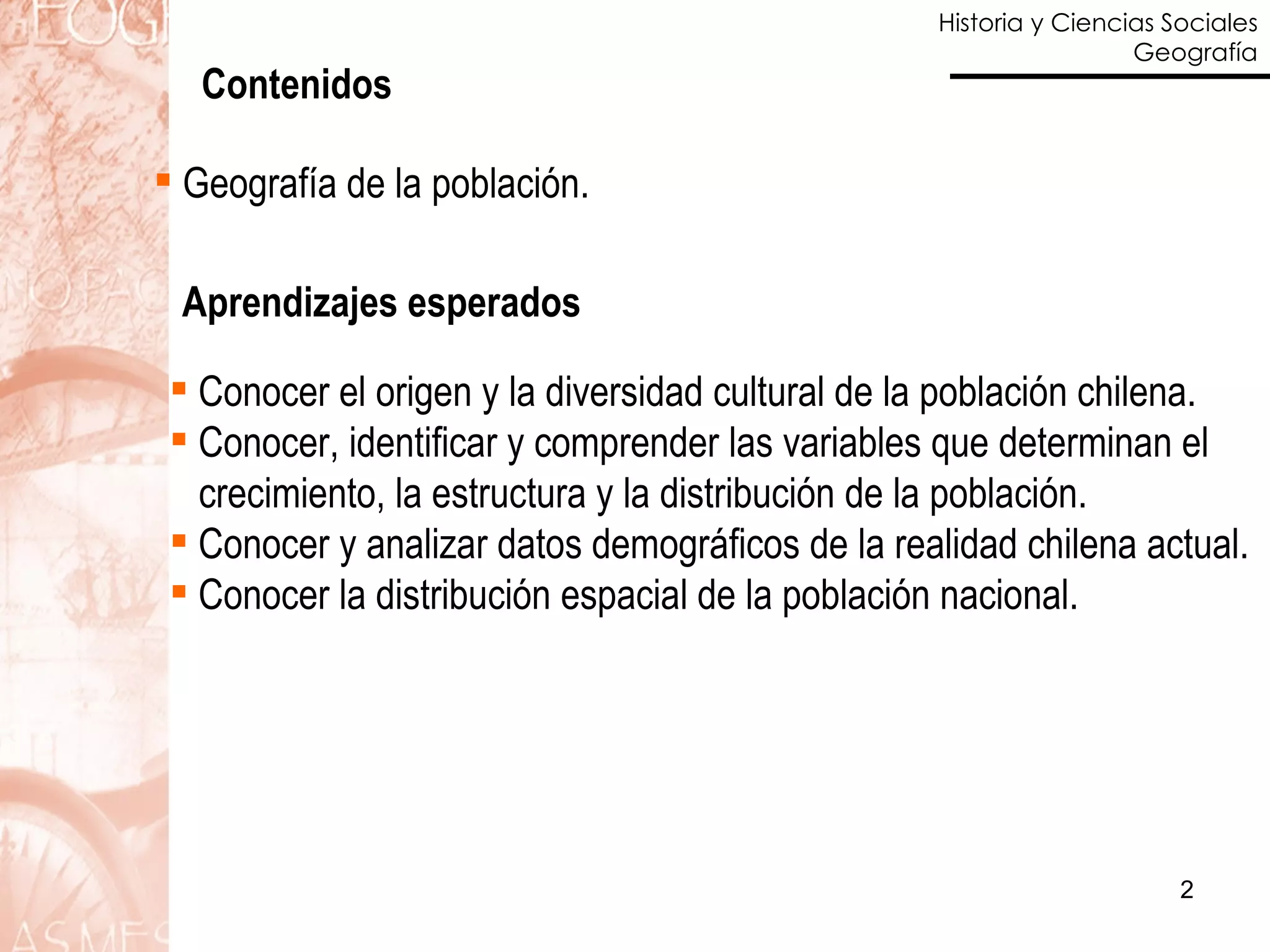 Ppt v.geografía de la población | PPT