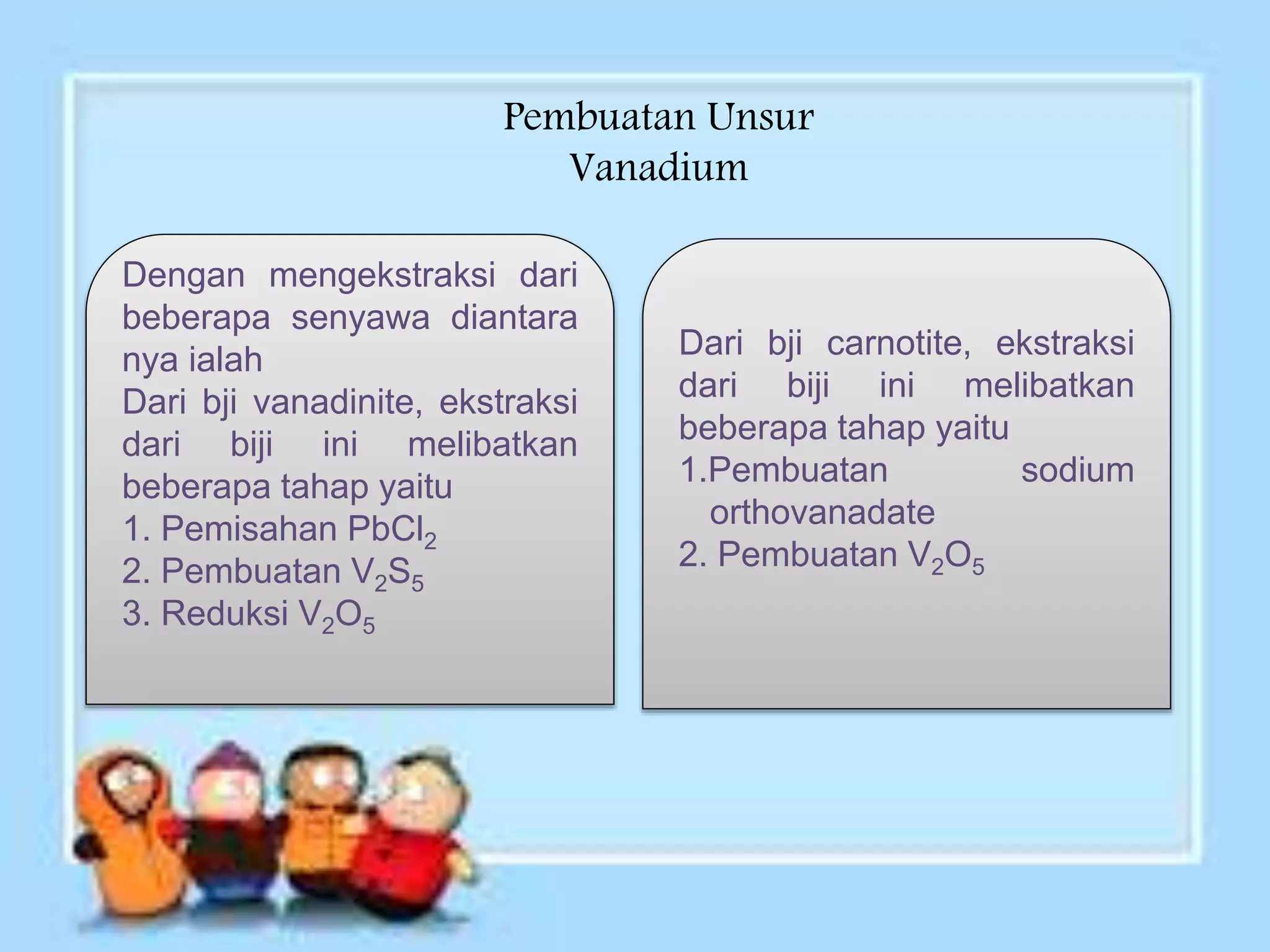 Ppt vanadium | PPTX