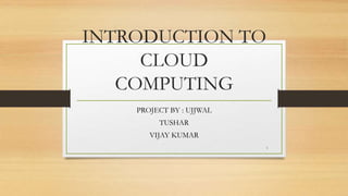 ppt vdo stream cloud comp.ppt Cloud computing with the help of AWS | PPT