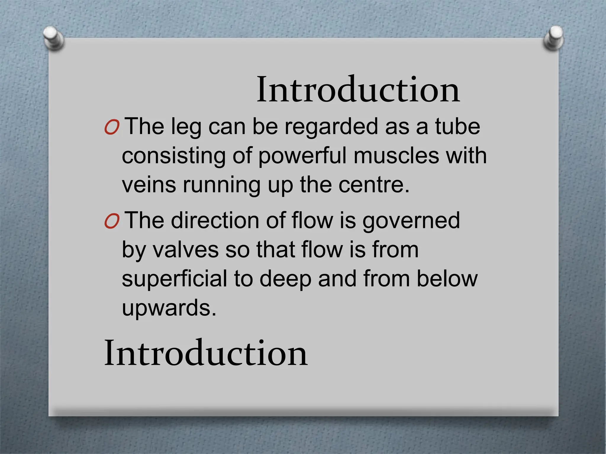 Anatomy of the venous system of lower limb | PPT