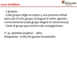 Verbo gustar y otros similares | PPT