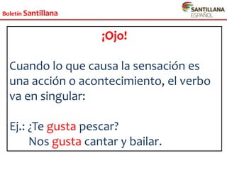 Verbo gustar y otros similares | PPT