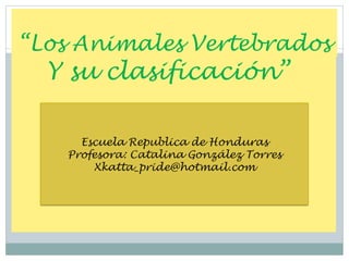 Ppt vertebrados universidad | PPT