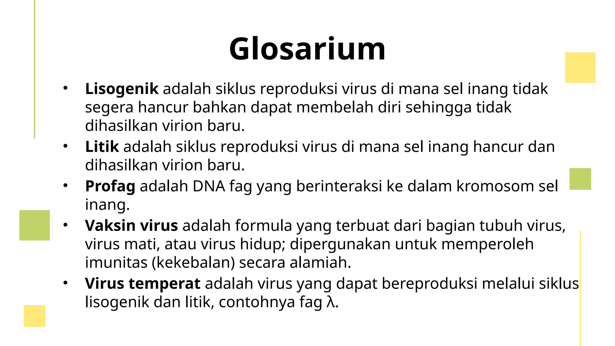 materi virus kelas x biologi kurikulum merdeka | PPTX