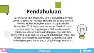 materi virus kelas x biologi kurikulum merdeka | PPTX