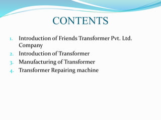 Transformer repairing & manufacturing.pptx