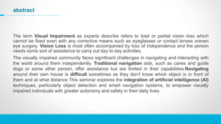 ppt blind navigation and object recognisation .pptx