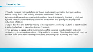 ppt blind navigation and object recognisation .pptx