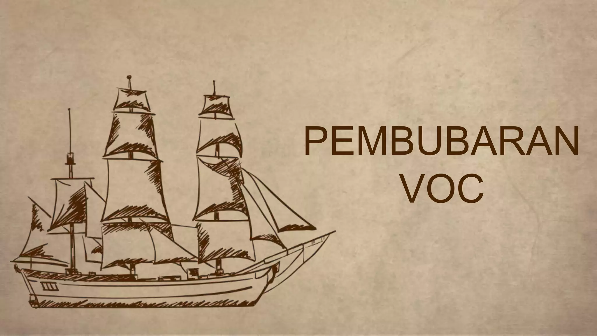 PowerPoint VOC (Vereenigde Oostindische Compagnie) | PPTX