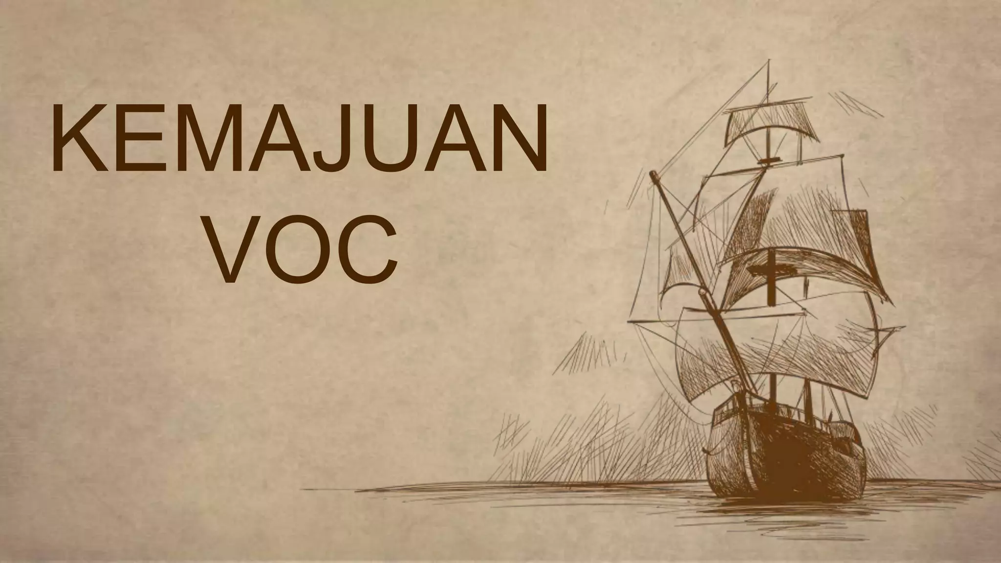 PowerPoint VOC (Vereenigde Oostindische Compagnie) | PPTX