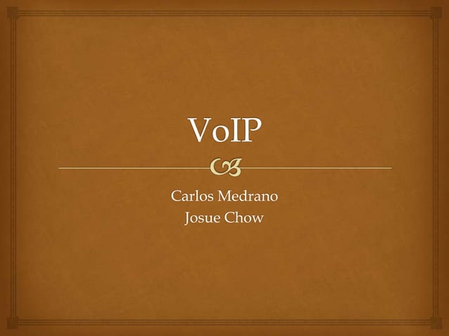 Ppt vo ip | PPT