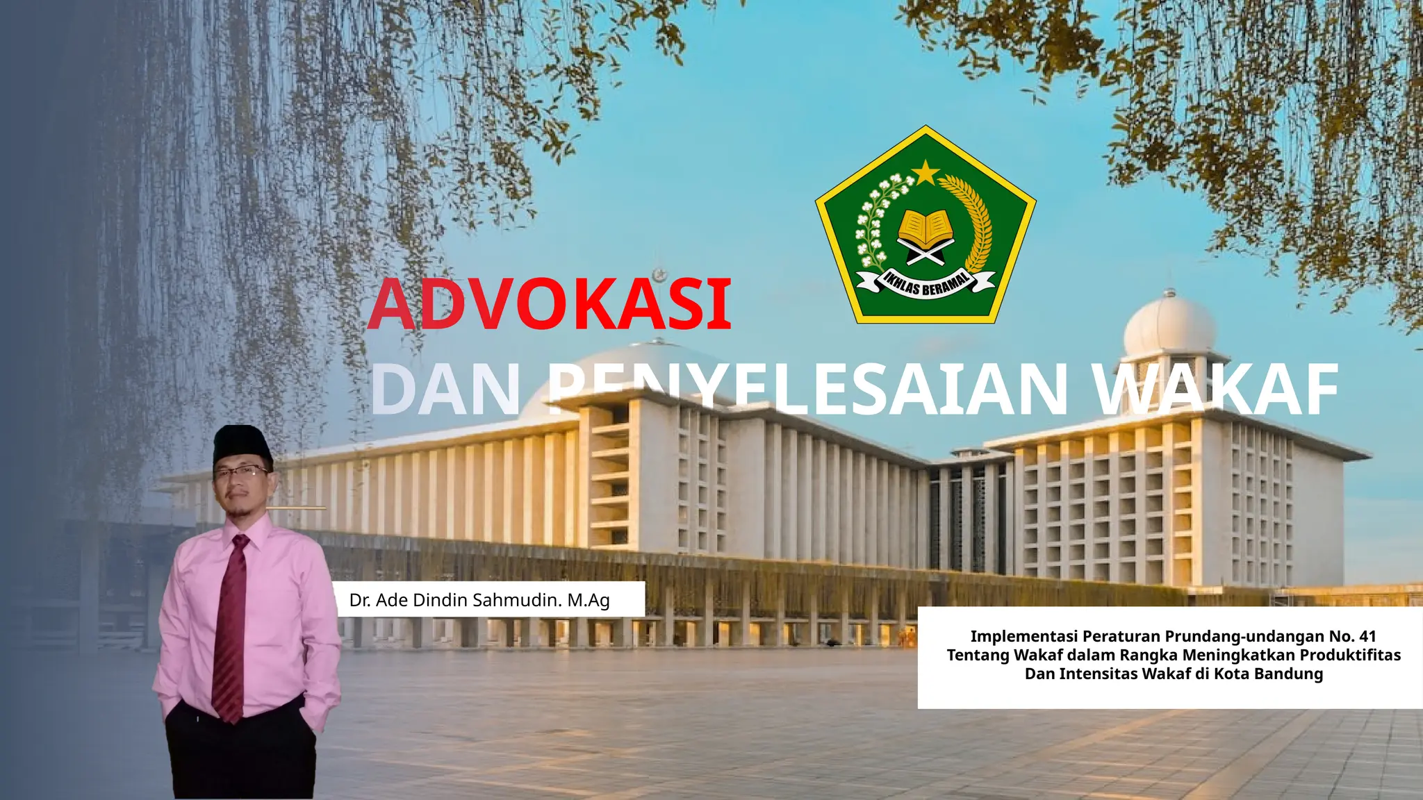 ppt WAKAF.pptx. Dasar dasar pembagian wakaf | PPTX