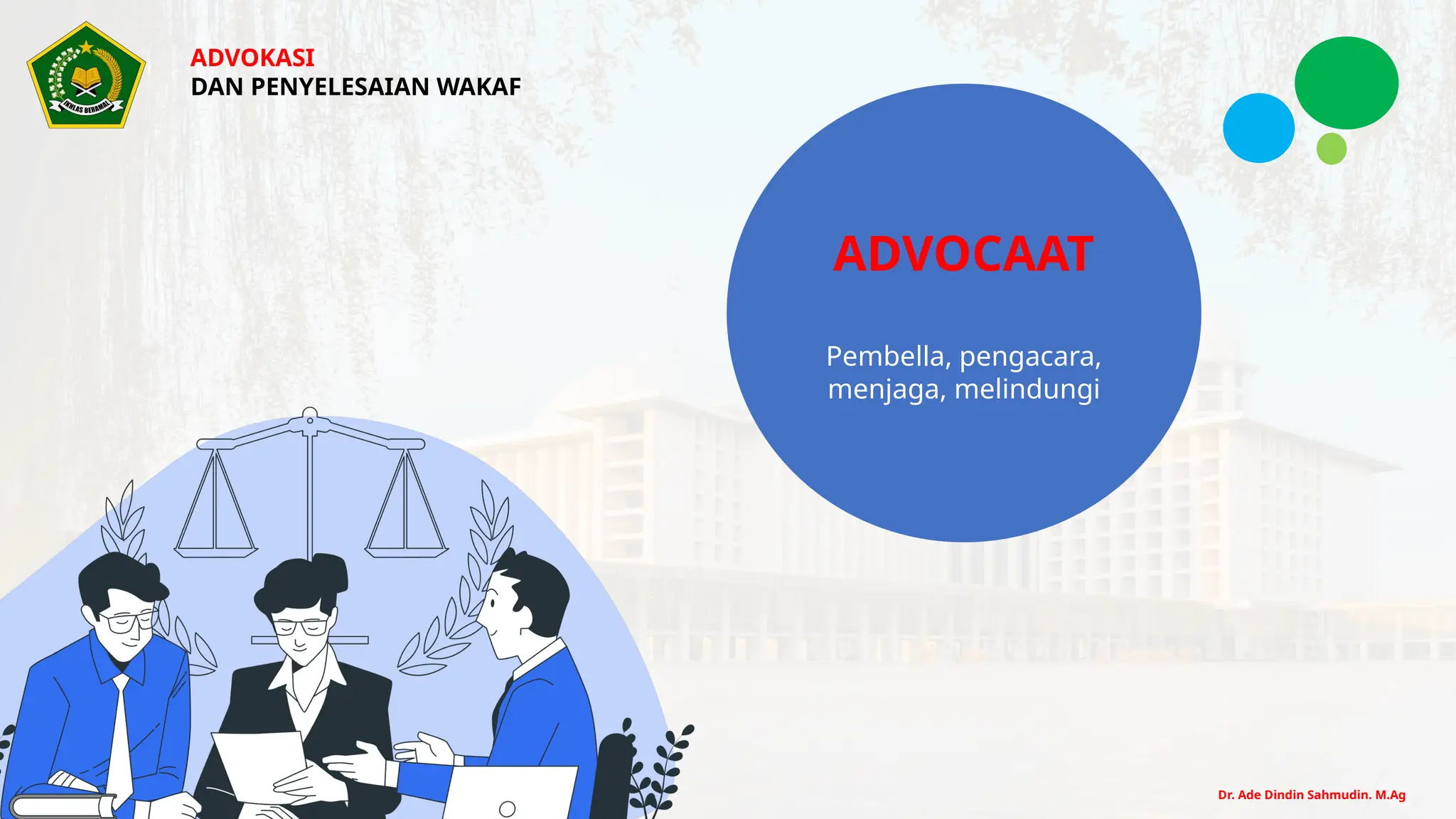 ppt WAKAF.pptx. Dasar dasar pembagian wakaf | PPTX