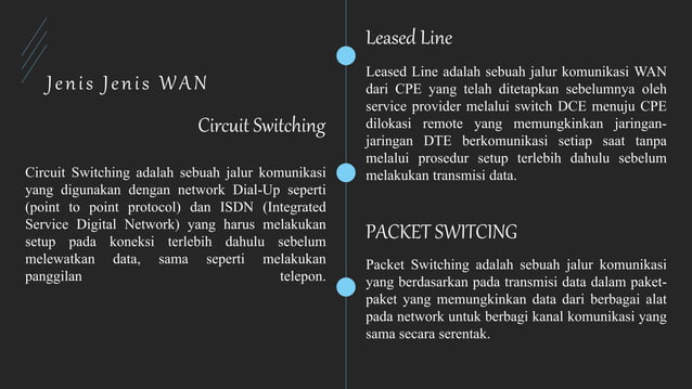 wan (WIDE AREA NETWORK) | PPT