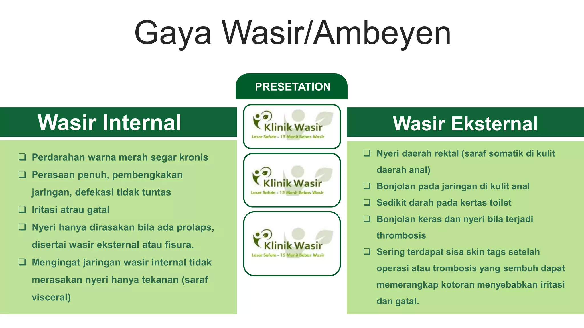 Klinik Wasir Safute Indonesia | PPTX
