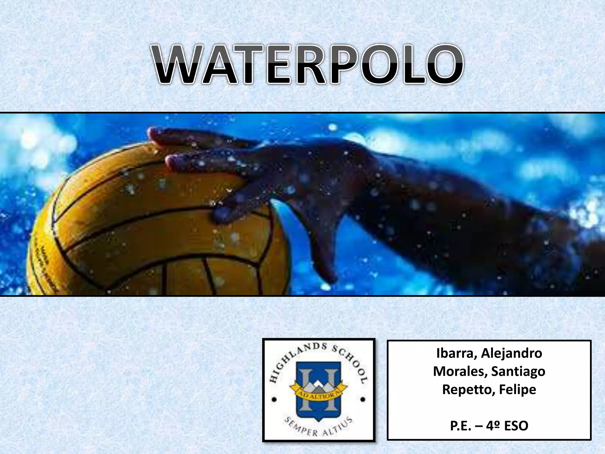 Waterpolo Presentation | PPTX