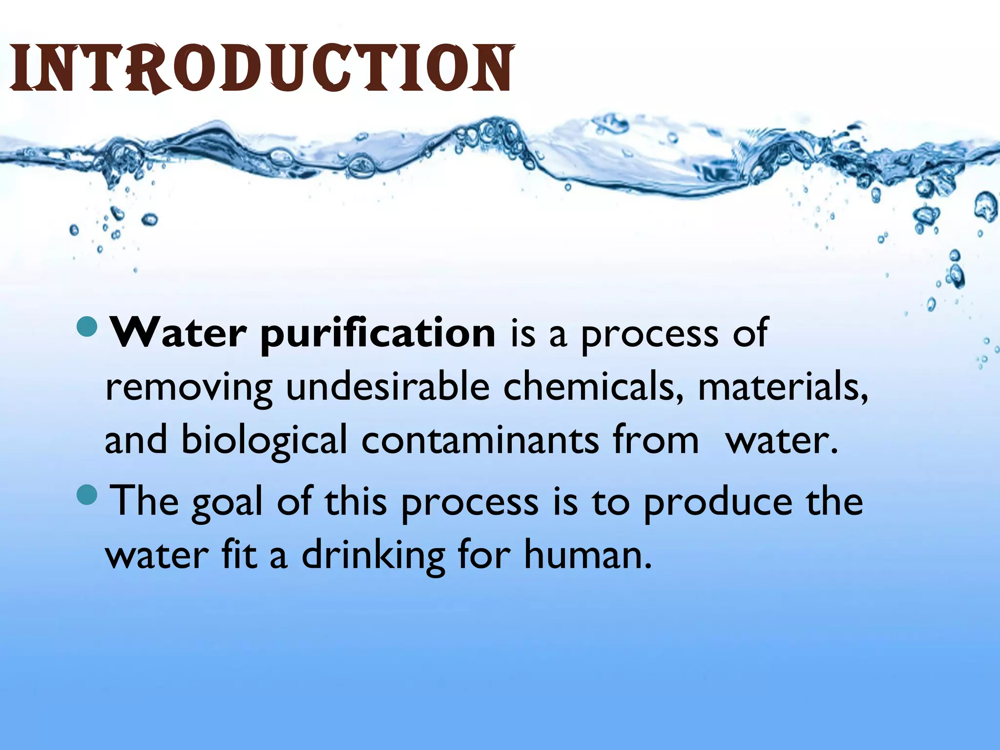 Water Purifier | PPT