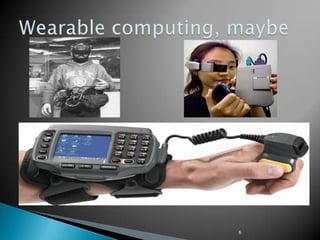 Ppt wearable computer | PPTX