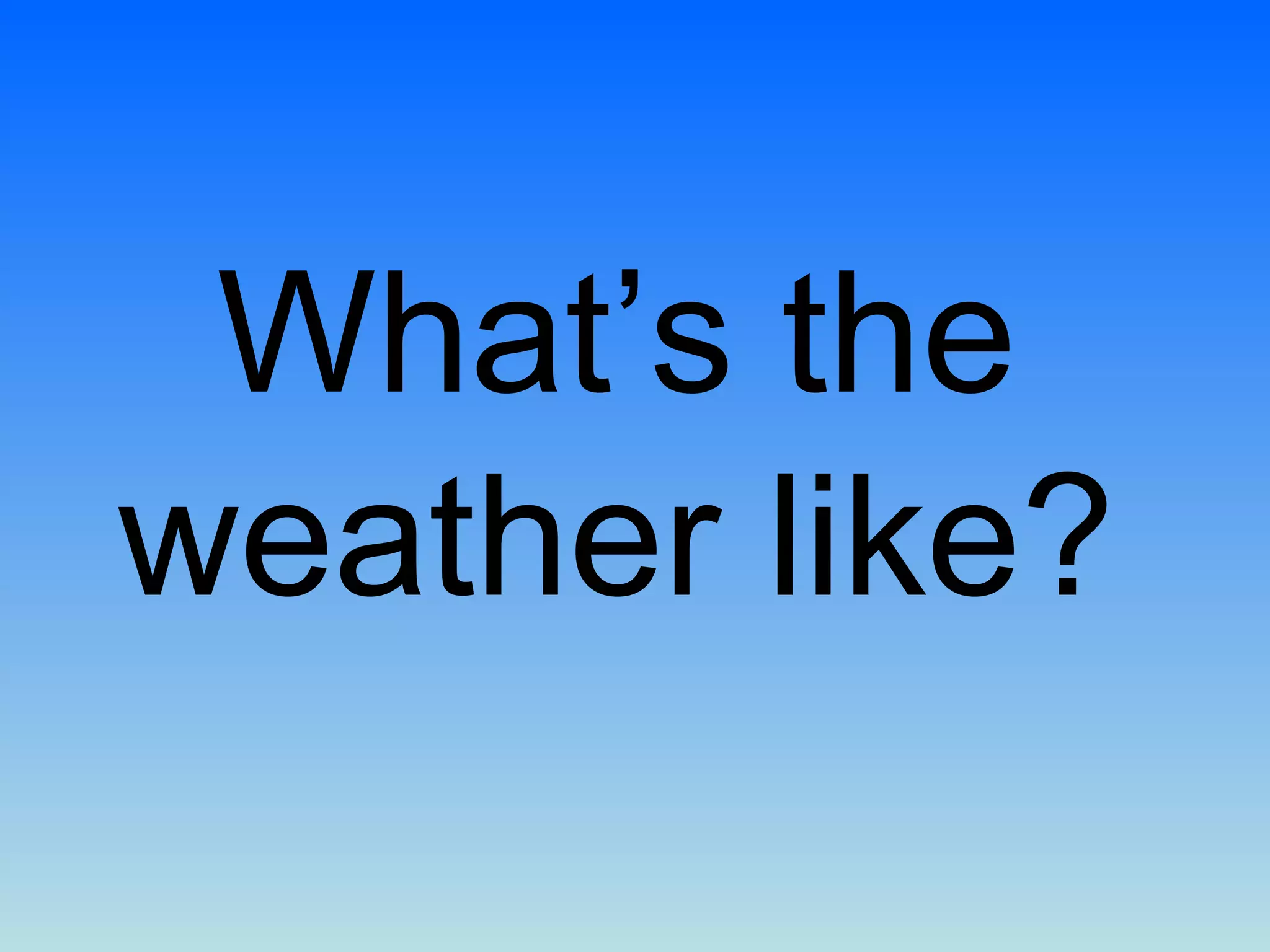 WEATHER | PPT