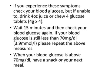 Diabetes Health Reminders | PPTX