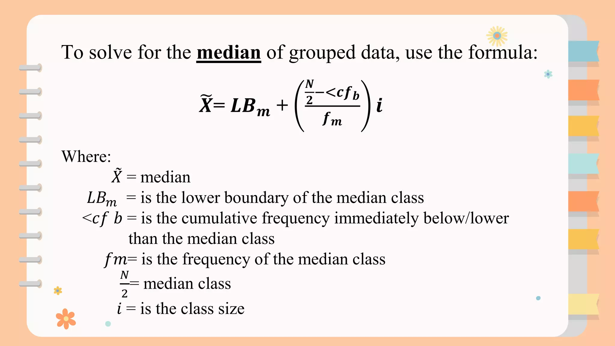 Measures of Central Tendency: Ungrouped and Grouped | PPTX