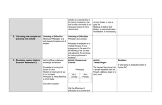 PPT Week a - Doing Philosophy.345667docx | DOCX