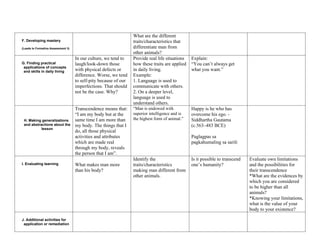 PPT Week g - Transcendence. Introduction to Philosophy | DOCX
