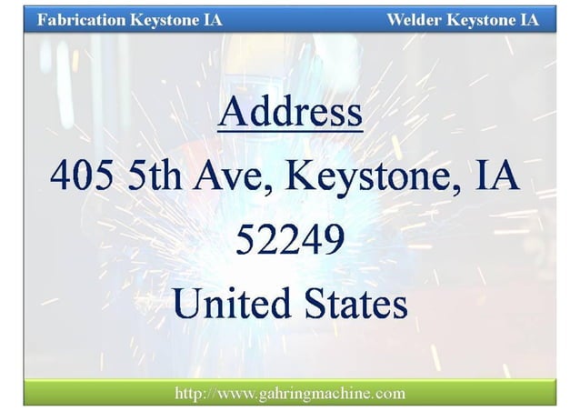 Ppt welding keystone ia | PDF