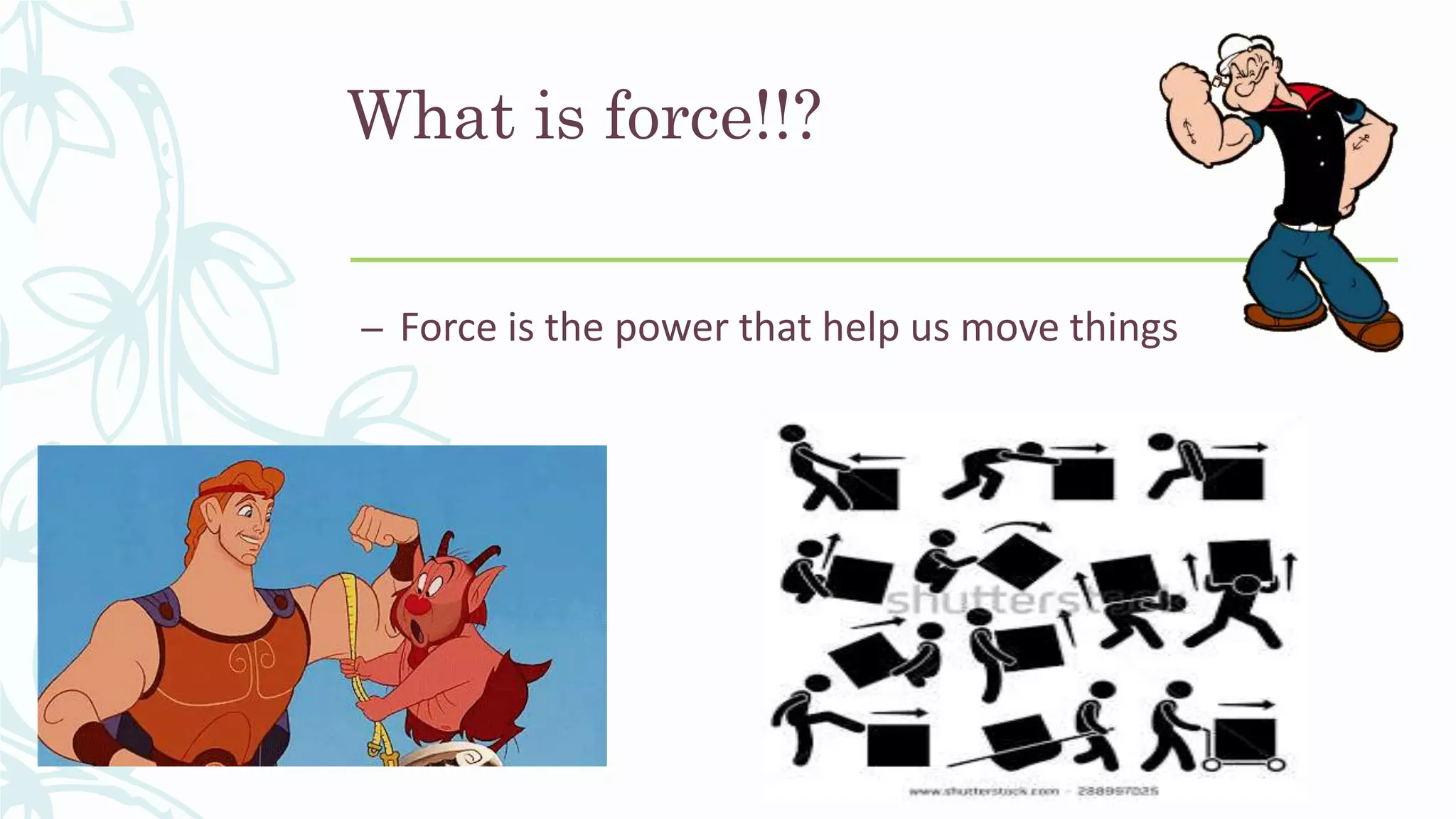 Ppt what can change how things move | PPT