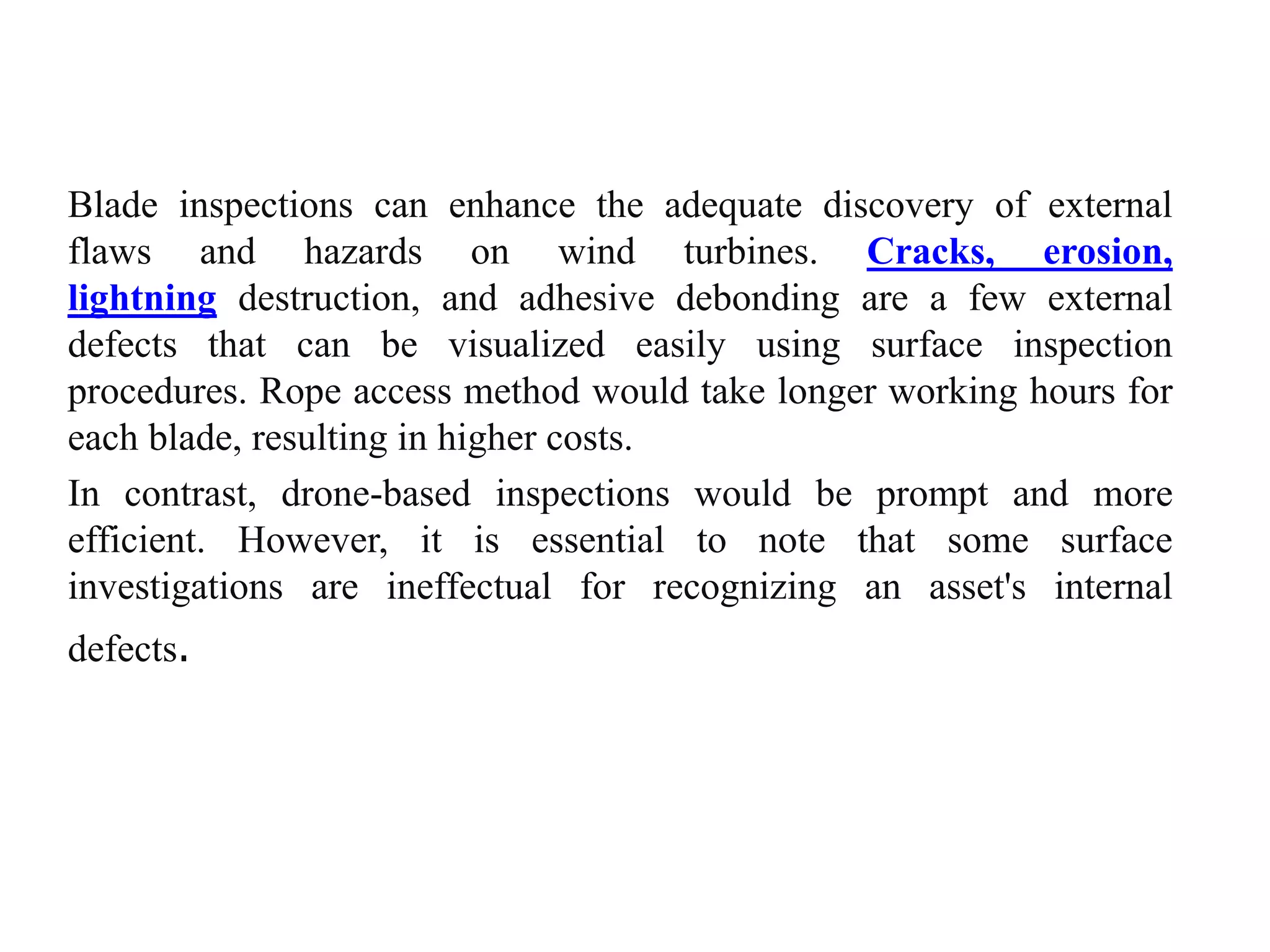 Wind Turbine Inspection | PPTX
