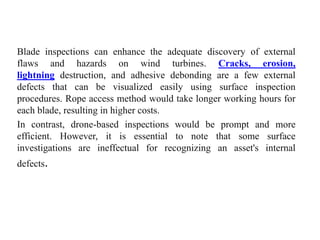 Wind Turbine Inspection | PPTX