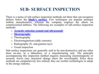 Wind Turbine Inspection | PPTX