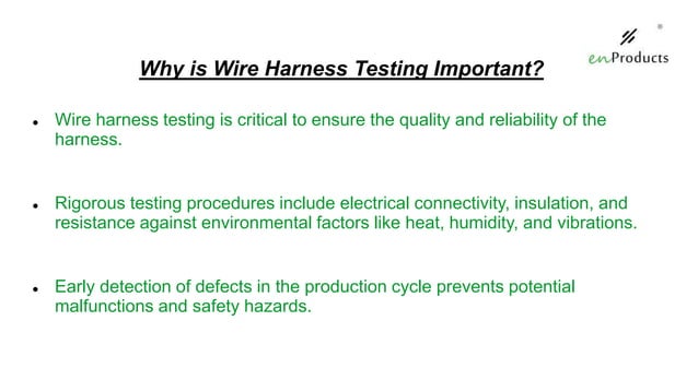 wire harness testers.ppt
