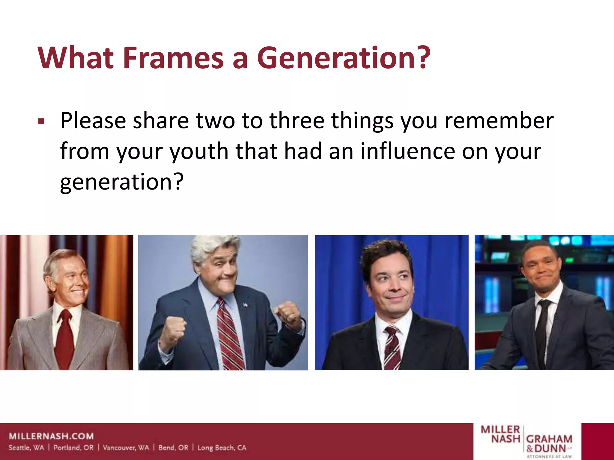 Navigating Generational Differences in the Professional Environment | PPTX