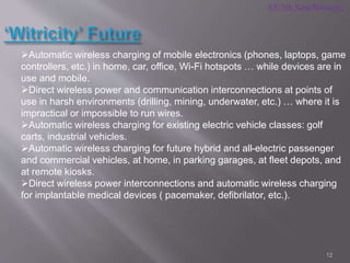 Wireless Electricity | PPTX