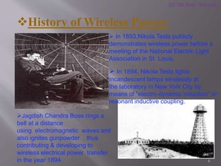Wireless Electricity | PPTX