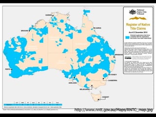 An overview of native title in Australian land law | PPTX