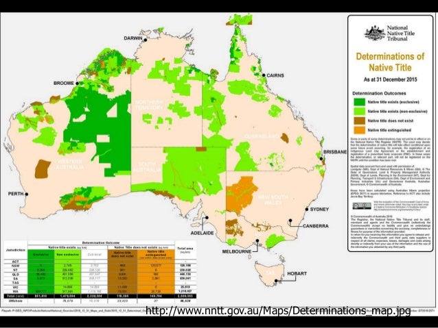 An overview of native title in Australian land law