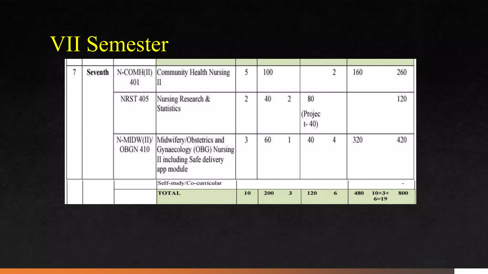 BSc nursing new curriculum | PPTX